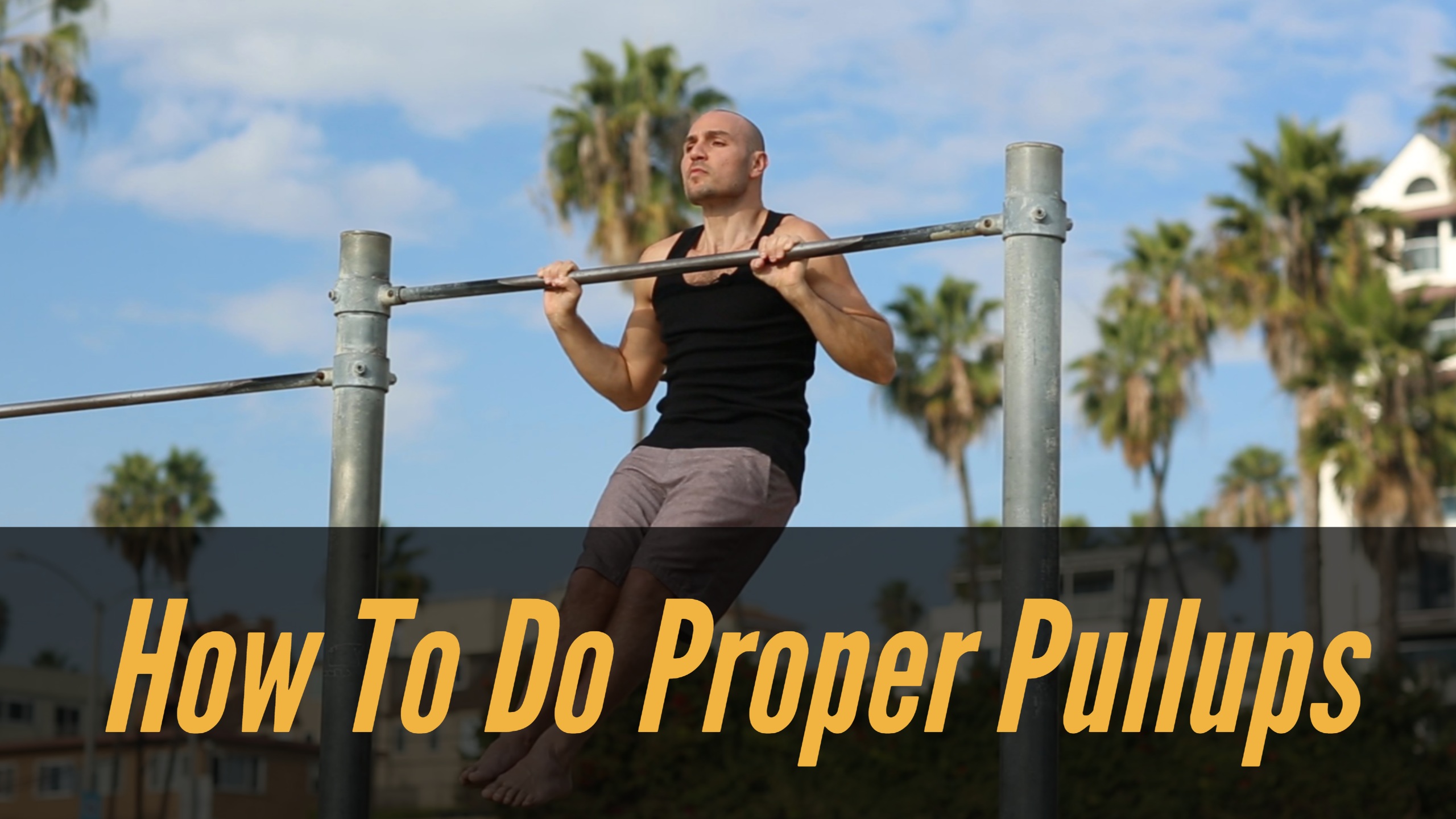 How to perform really clean pull ups - Antranik Kizirian